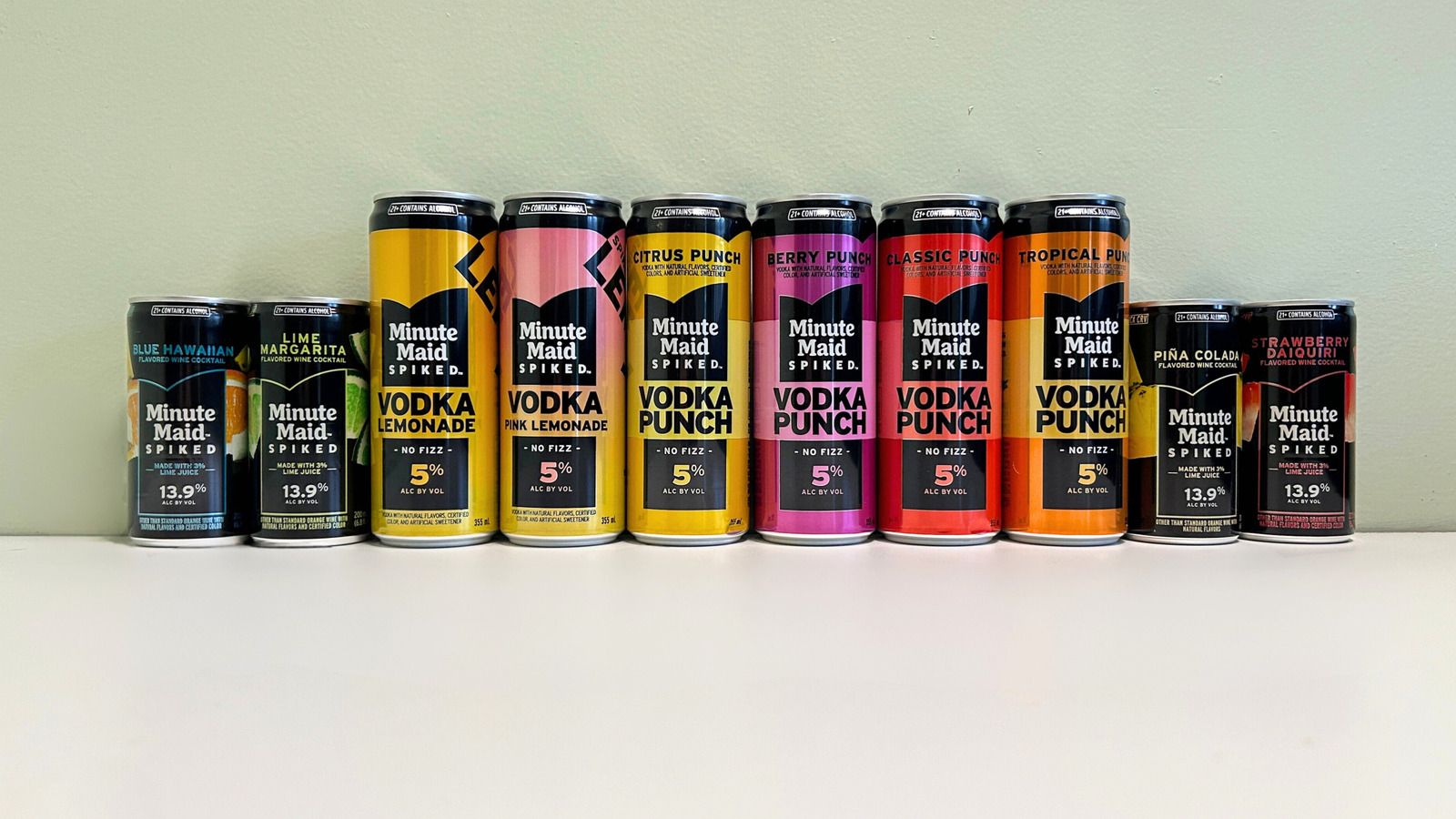 10 Minute Maid Spiked Vodka Flavors Ranked From Worst To Best