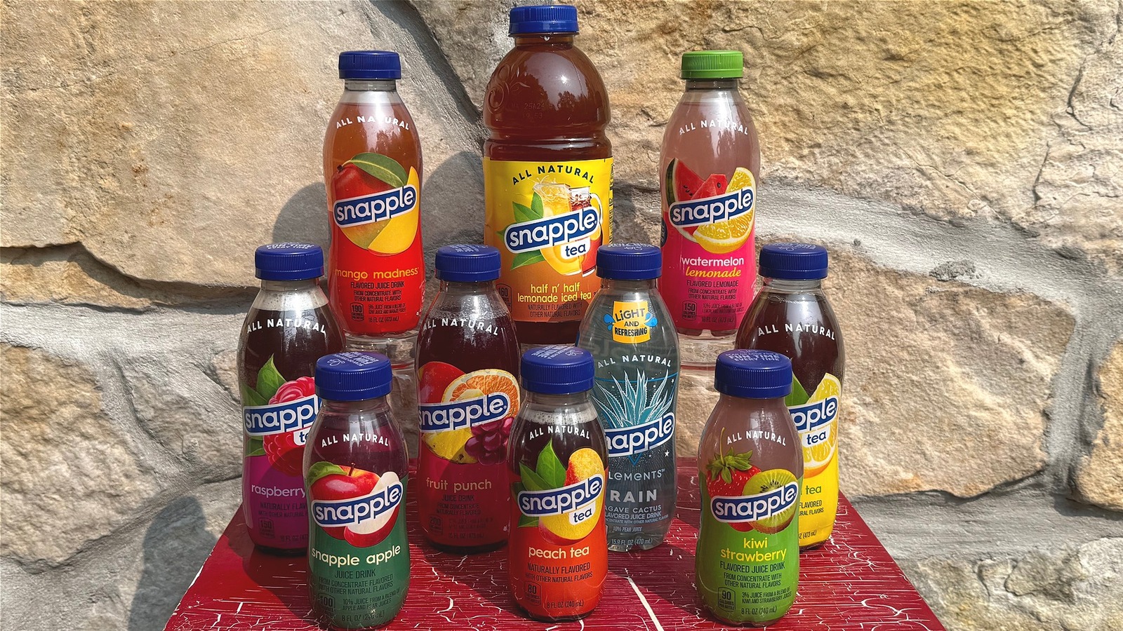 Ranking Popular Snapple Flavors
