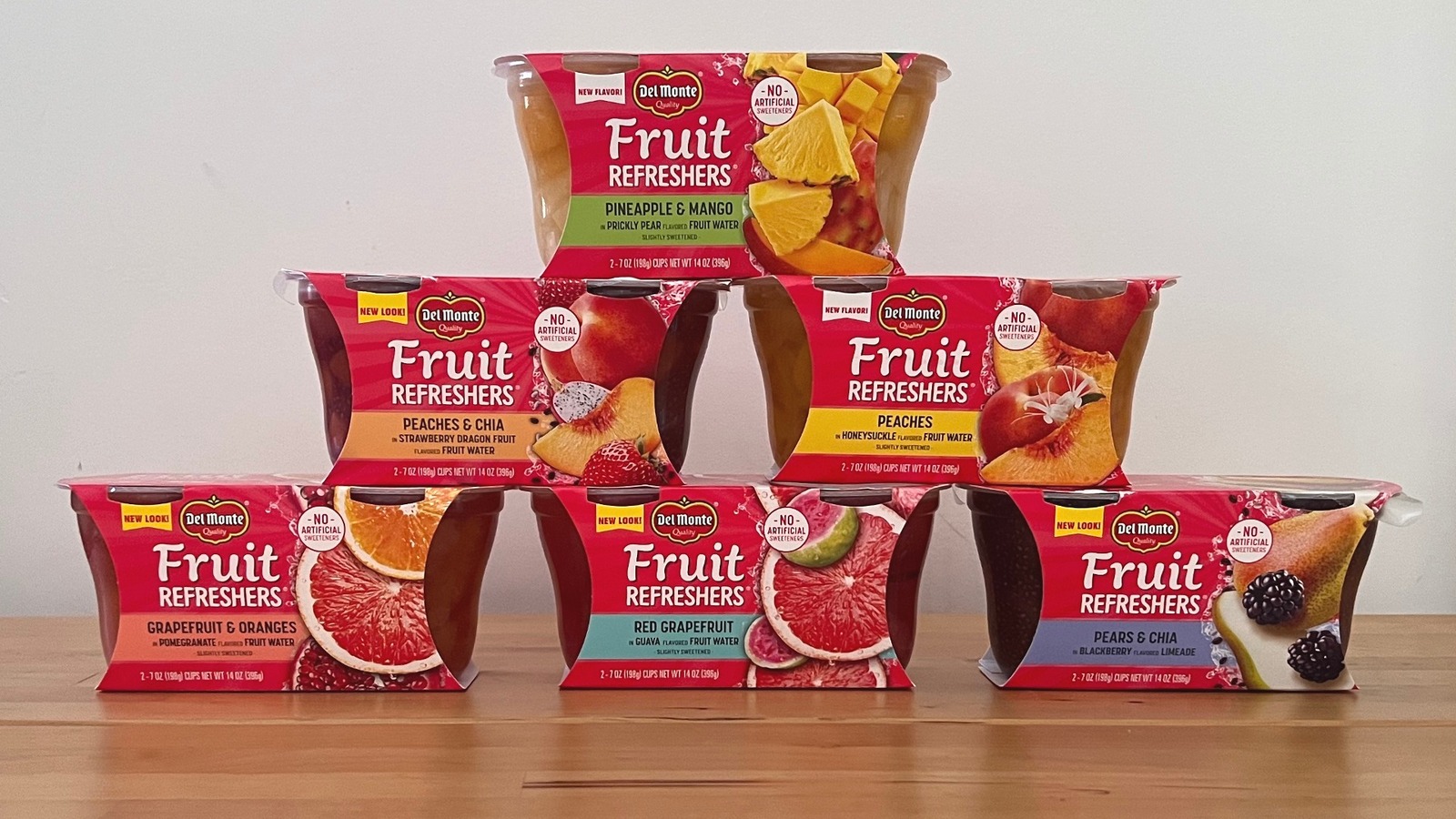 6 Del Monte Fruit Refreshers Ranked