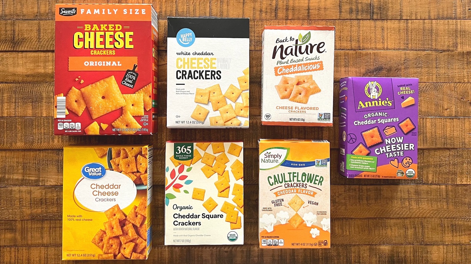 We Tasted And Ranked 7 Cheez-It Imposters