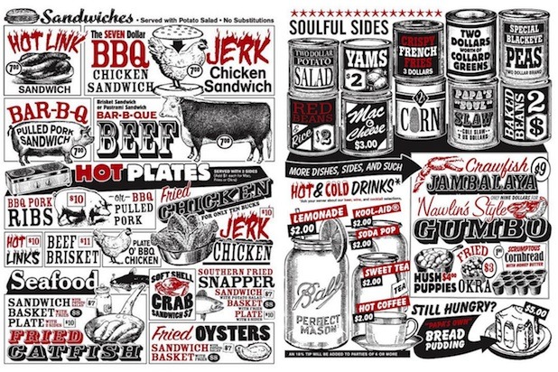 9 Artsy Restaurant Menus