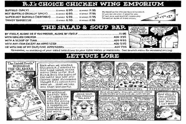 9 Artsy Restaurant Menus