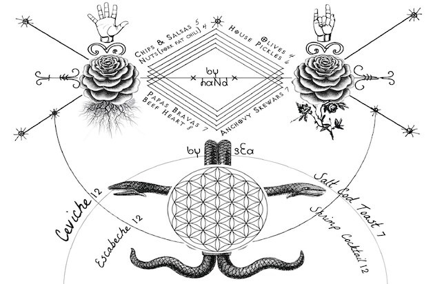 9 Artsy Restaurant Menus