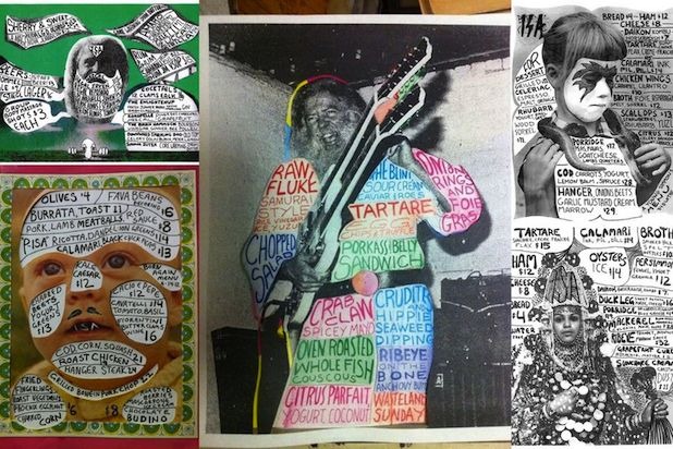 9 Artsy Restaurant Menus