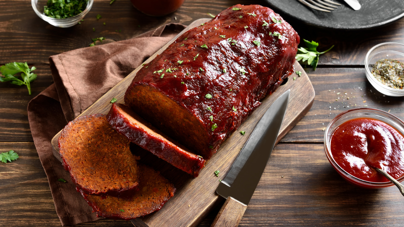 A Layer Of Sweet Honey BBQ Sauce Will Take Your Meatloaf To The Next Level