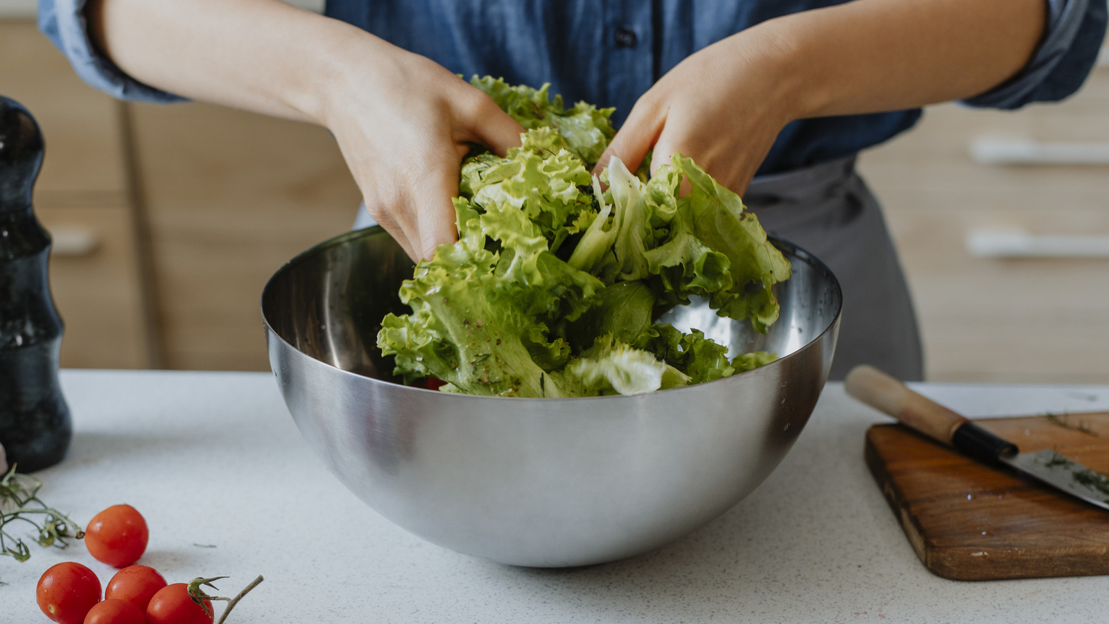 A Mixing Bowl Really Is Essential For A Perfect Salad Of Any Size