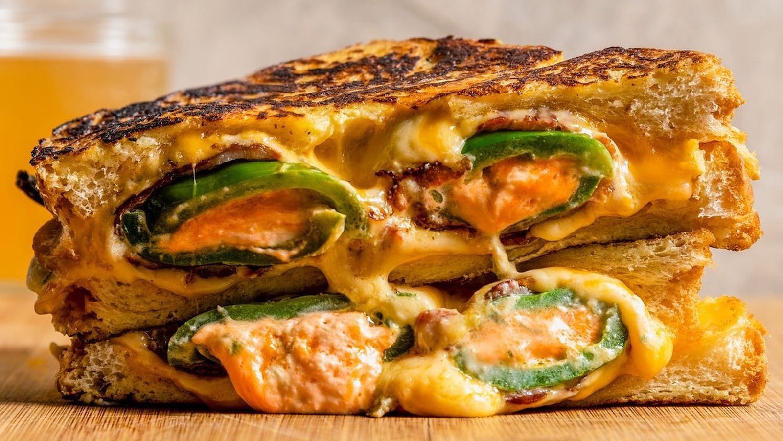 Add Jalapeño Poppers To Grilled Cheese For An Explosion Of Flavor
