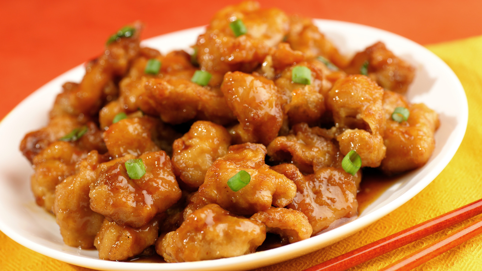 All You Need Is Lettuce To Upgrade Your Frozen Orange Chicken