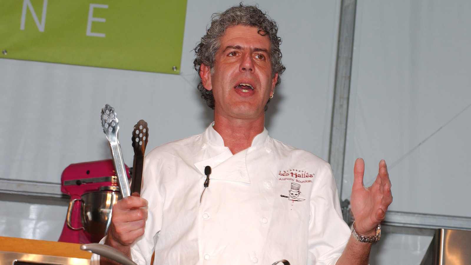 Anthony Bourdain's First Kitchen Job Was Not Cooking