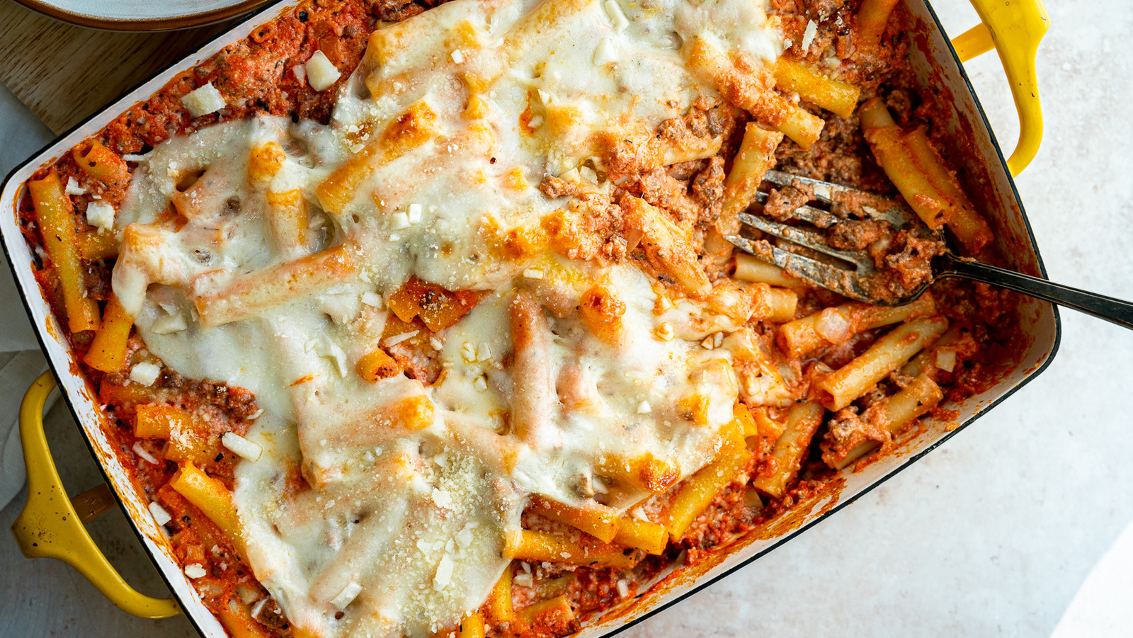 Cheesy Baked Ziti Recipe