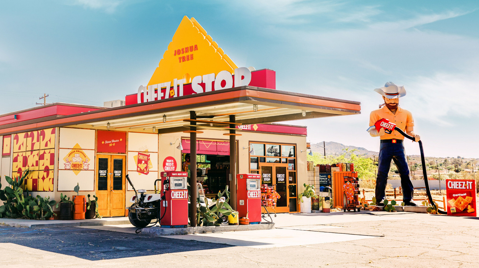 Cheez-It Is Welcoming Road Trip Season With Its Very Own Highway Rest Stop