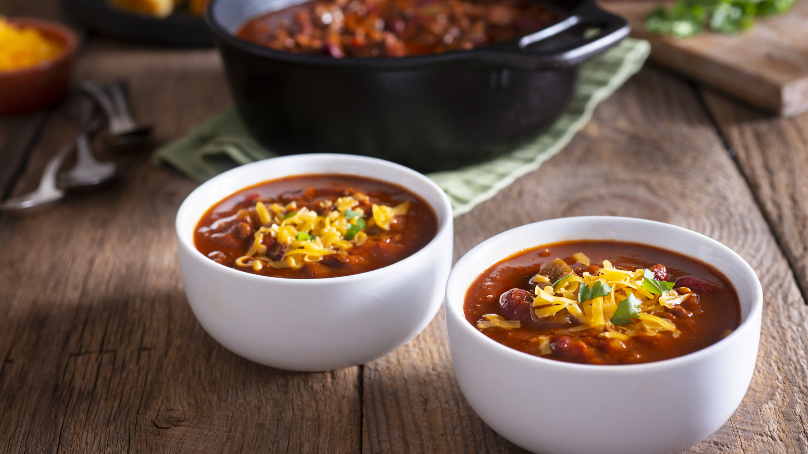 If Your Chili Is Overly Spicy, Here's How To Easily Tame The Heat