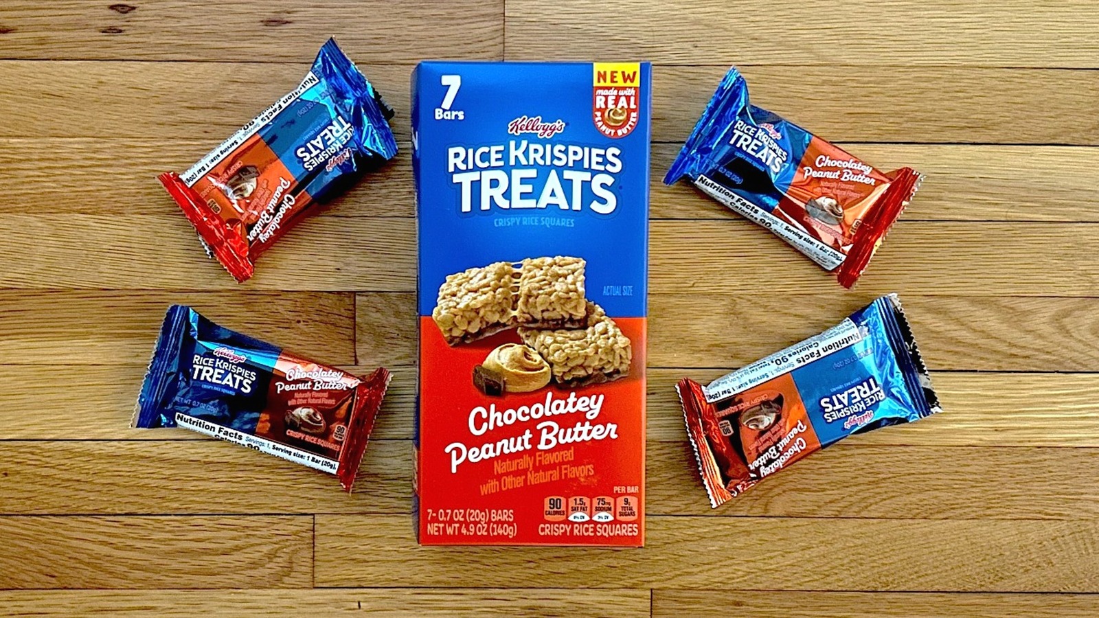 Chocolatey Peanut Butter Rice Krispies Treats Review It S A Match Made