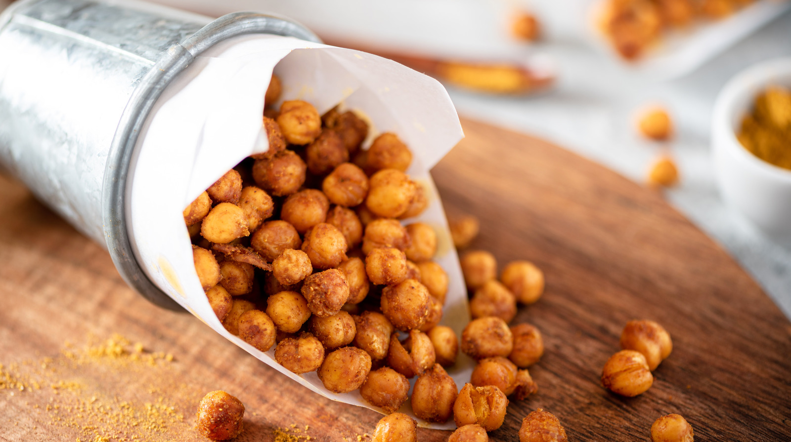 Cornstarch Is The Secret Ingredient For Perfectly Crisp Chickpeas