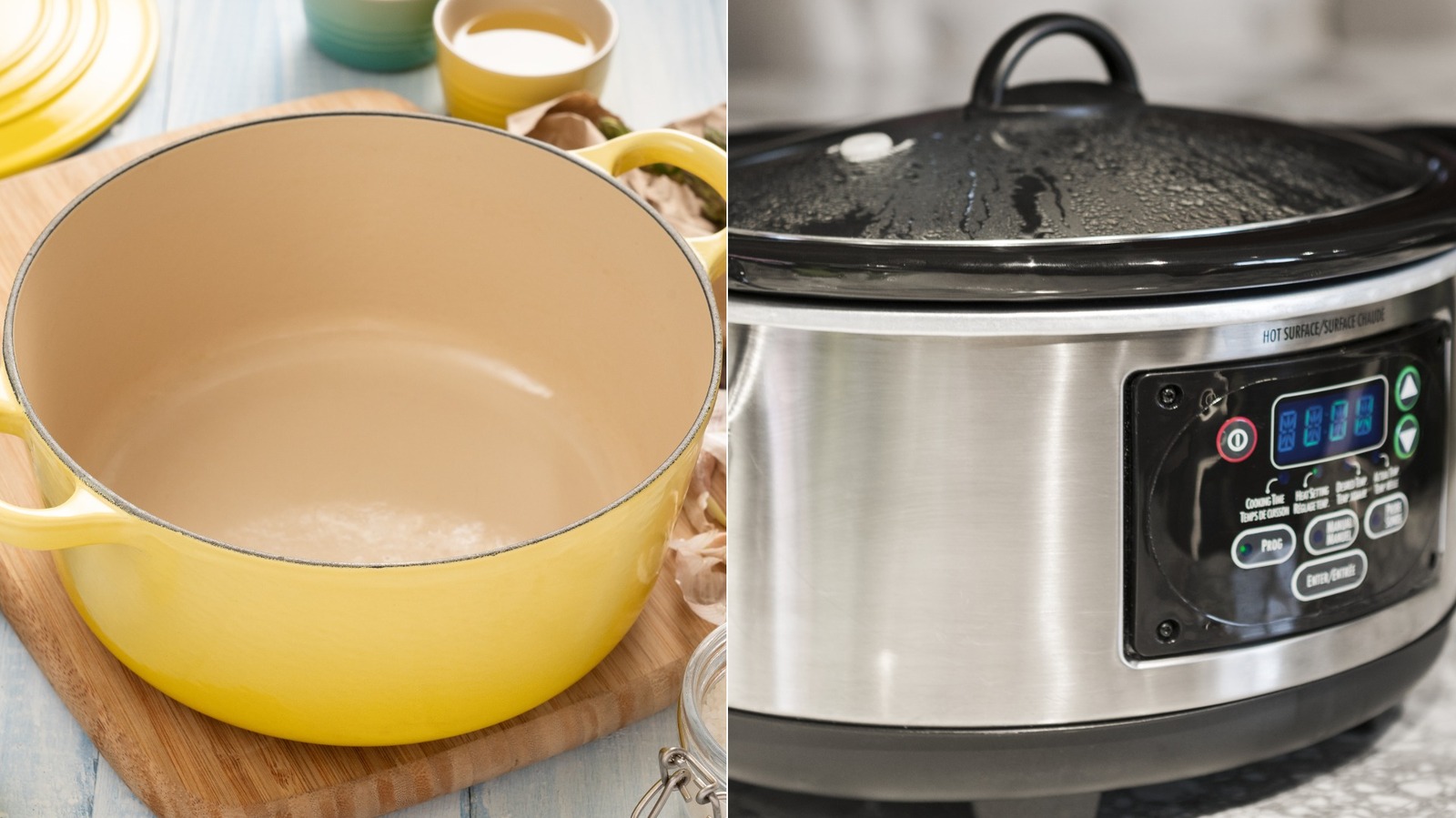What's The Difference Between A Dutch Oven And Slow Cooker?