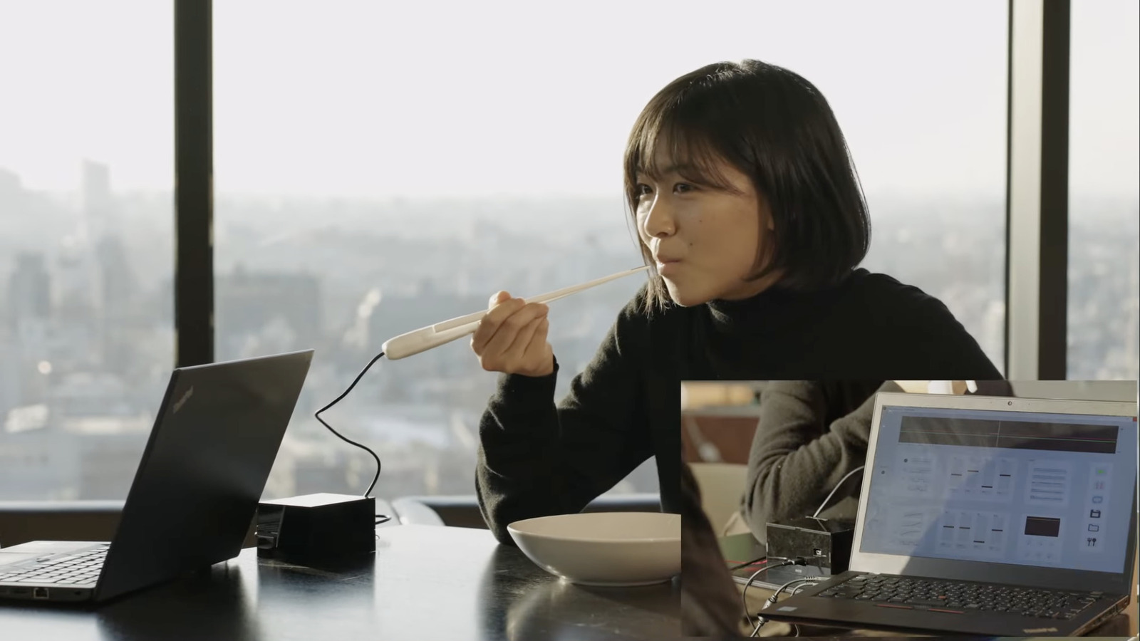 Electric Chopsticks Stimulate Tastebuds So The Food Doesn't Have To