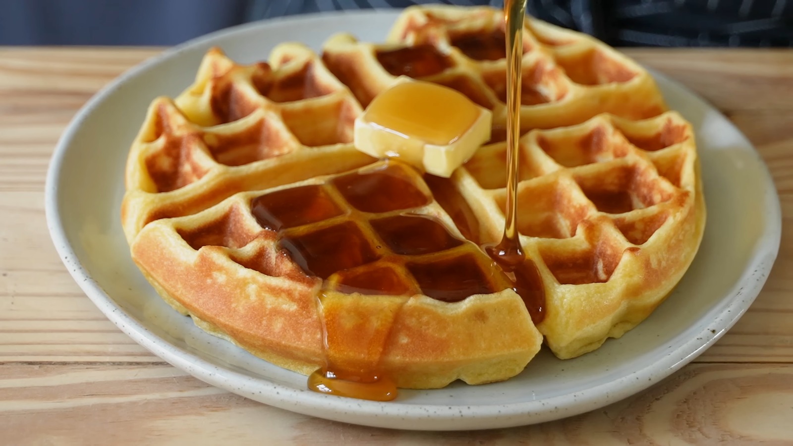 For Fluffy Lump-Free Waffles, Always Warm Up The Milk
