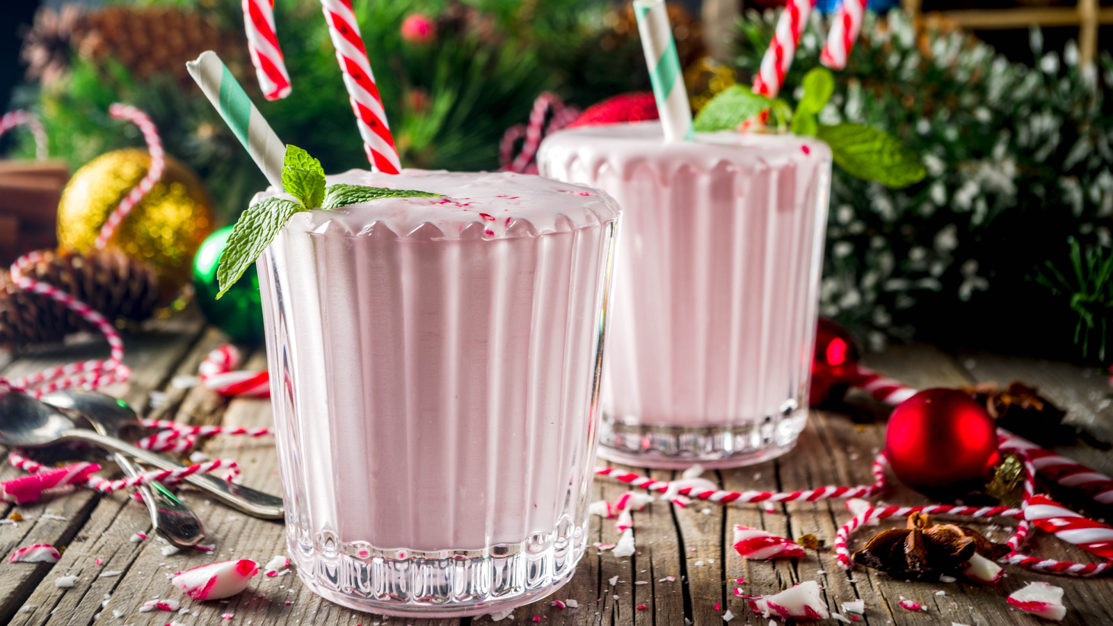 Give Your Go-To Milk A Festive Twist With Crushed Peppermint