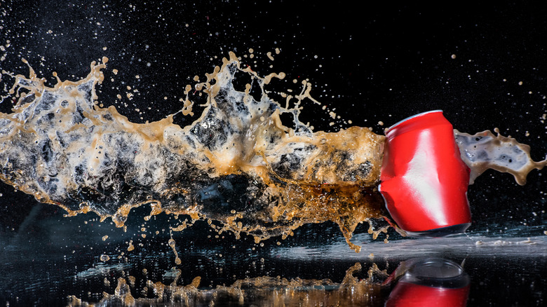 Here's How To Stop A Frozen Soda Can From Exploding