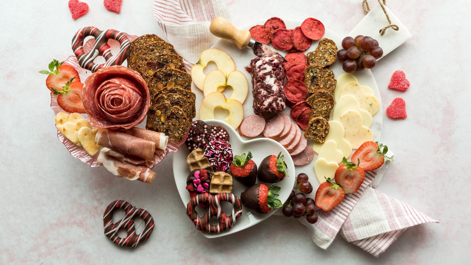 How To Perfectly Pair Chocolate, Cheese, And Meat On A Charcuterie Board