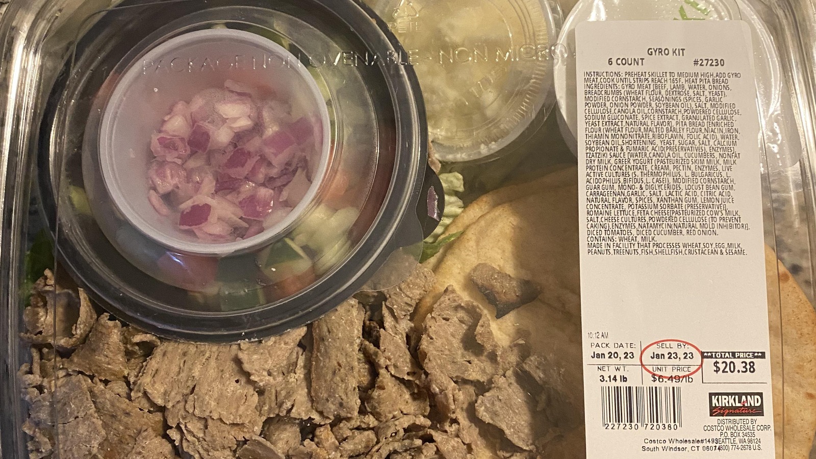How To Yield The Best Results With Costco's Famous Gyro Meal Kits