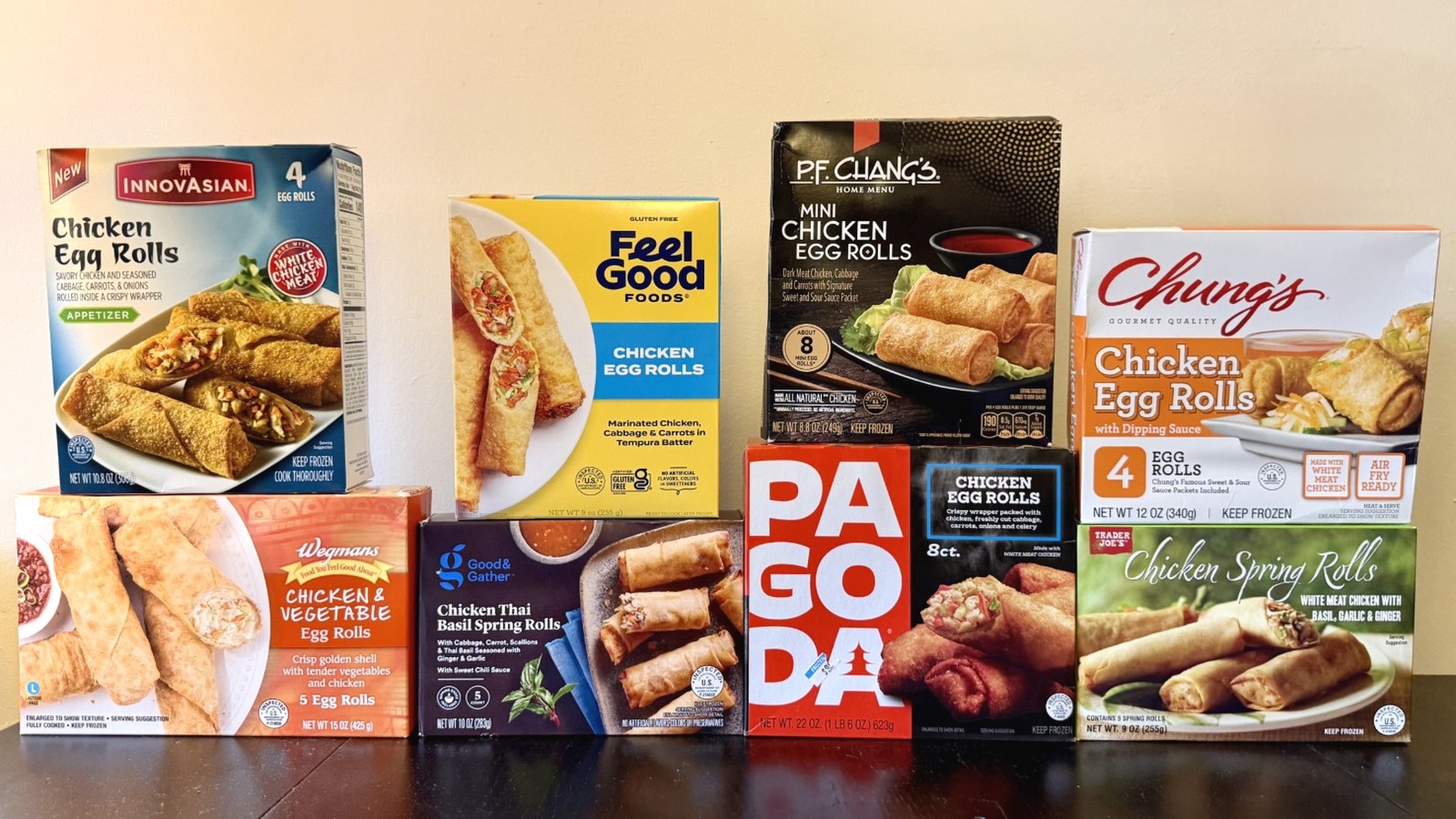 I Tried And Ranked 8 Store-Bought Frozen Egg Rolls Worst To Best