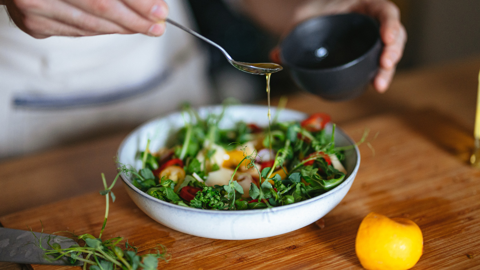 It's About Time You Start Adding Maple Syrup To Your Salad Dressing