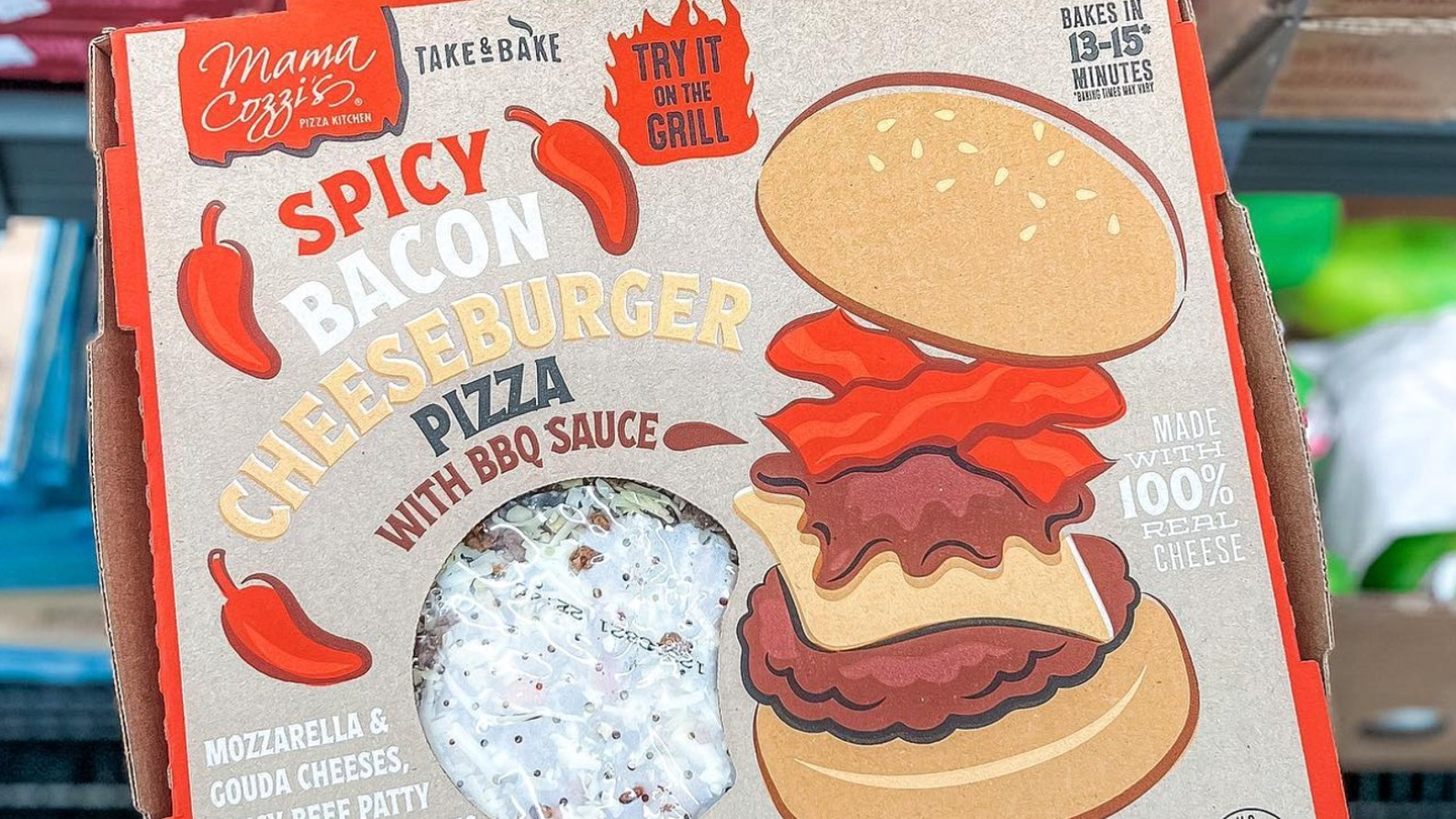 Mixing Up Grilling Season With Aldi's Cheeseburger-Flavored Pizza