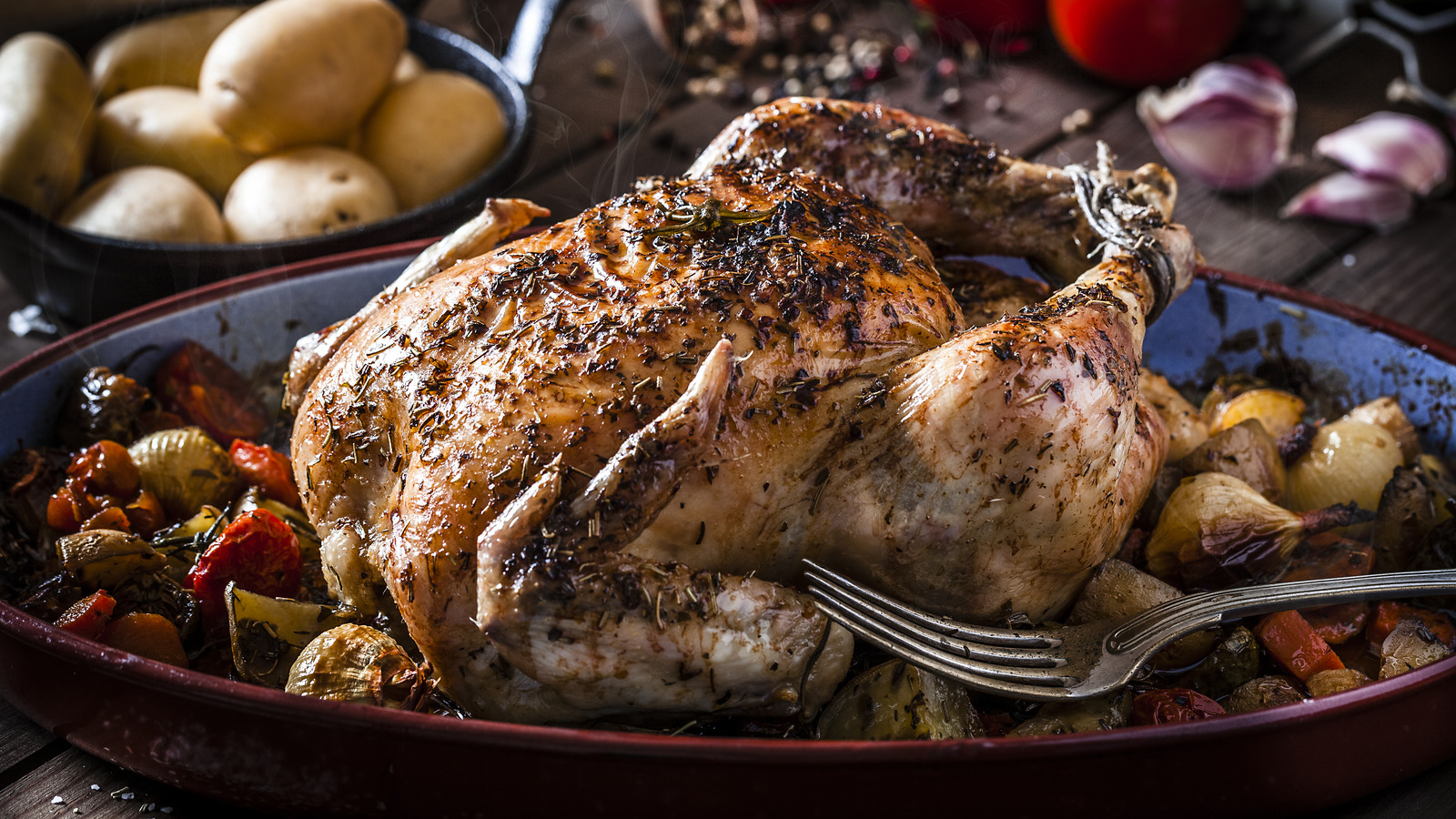 Onion Soup Mix Gives Roast Chicken A Serious Umami Boost