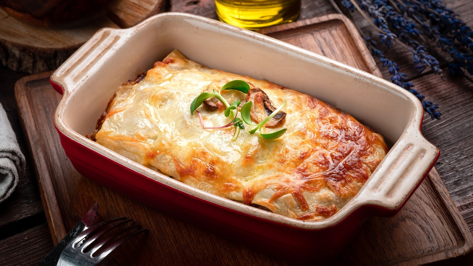 Overfilling Your Casserole Dish Is A Recipe For Disaster