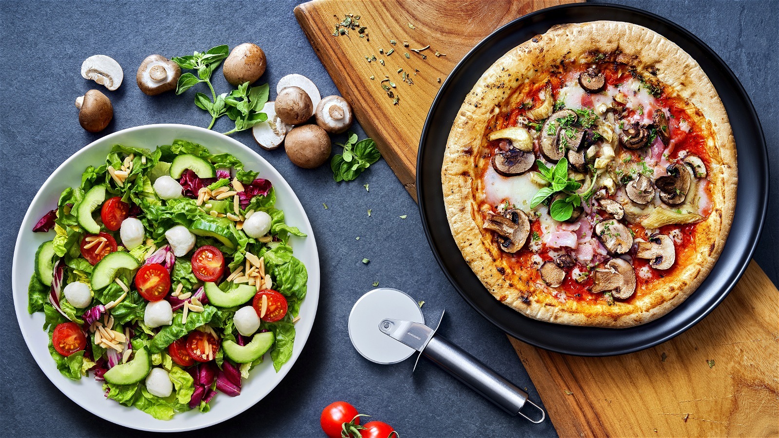 Pizza Salads Are A Thing, But What Exactly Are They?