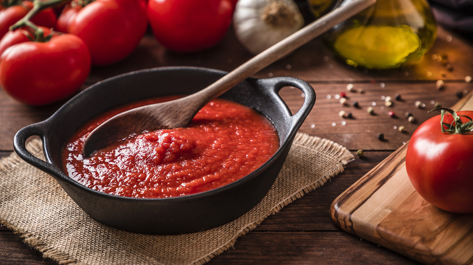 Punch Up The Flavor Of Your Classic Tomato Sauce With A Drop Of Miso Paste