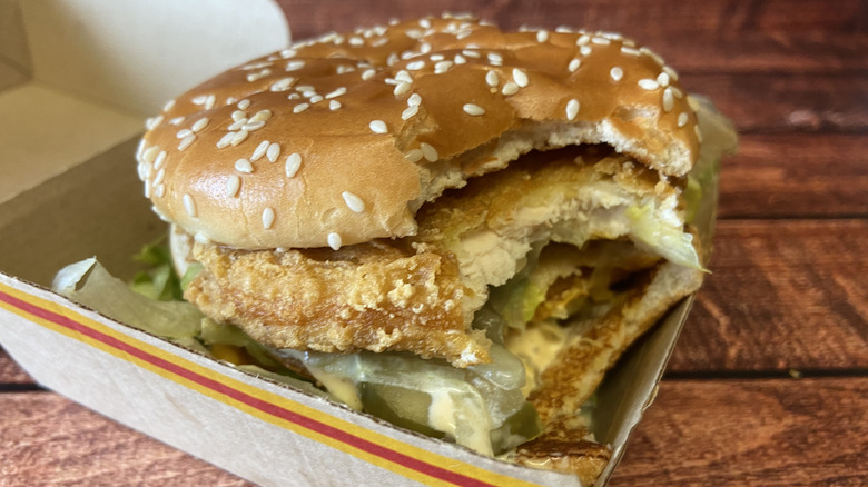 The McDonald's Chicken Big Mac Tempura Batter Has Delightful Texture