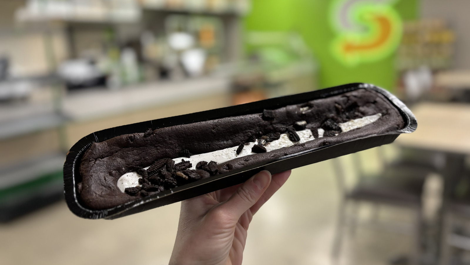 The Subway OREO Footlong Cookie Is Weird And Overpriced