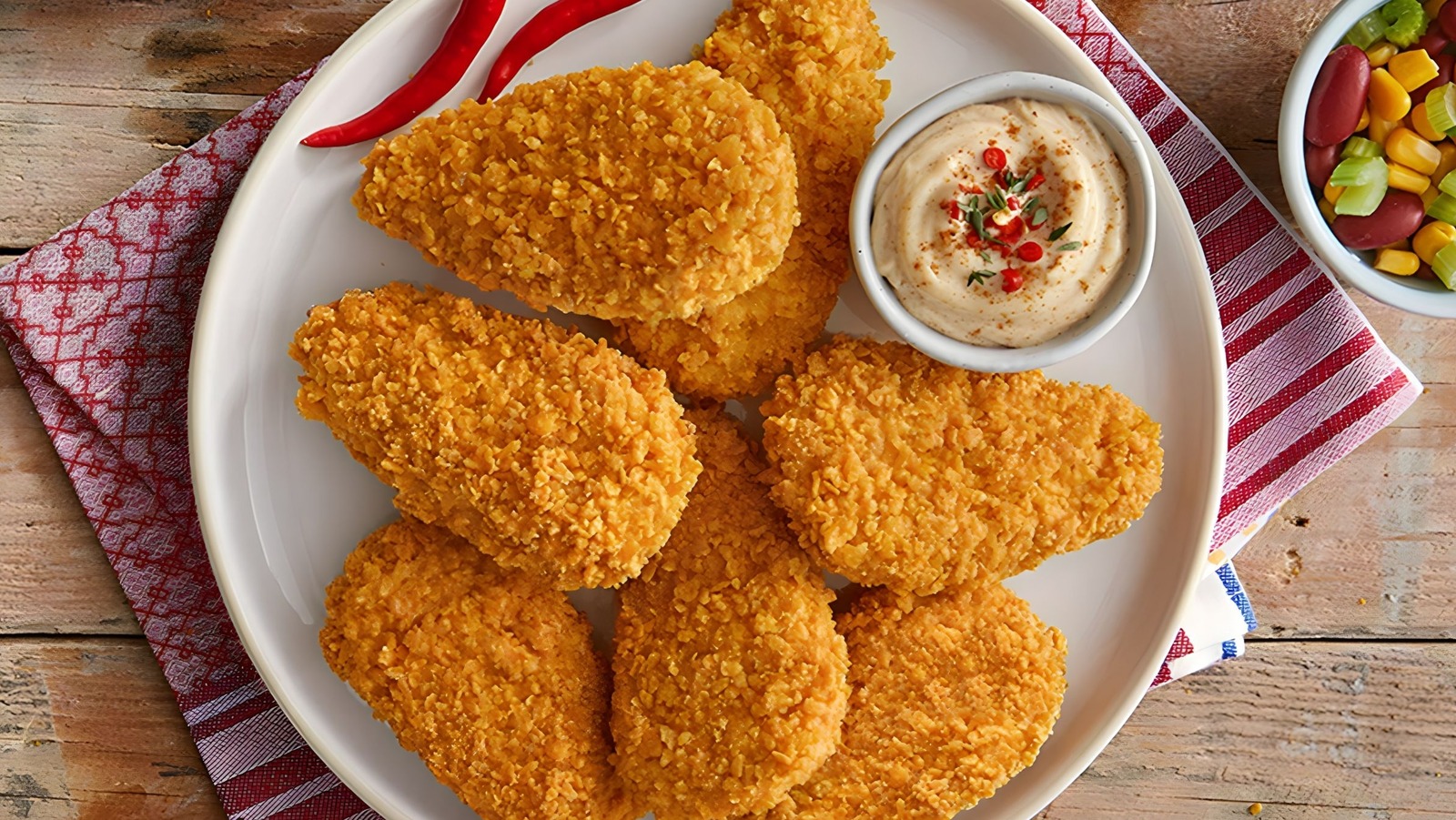 Seriously, Bread Your Chicken With Crushed Up Ice Cream Cones