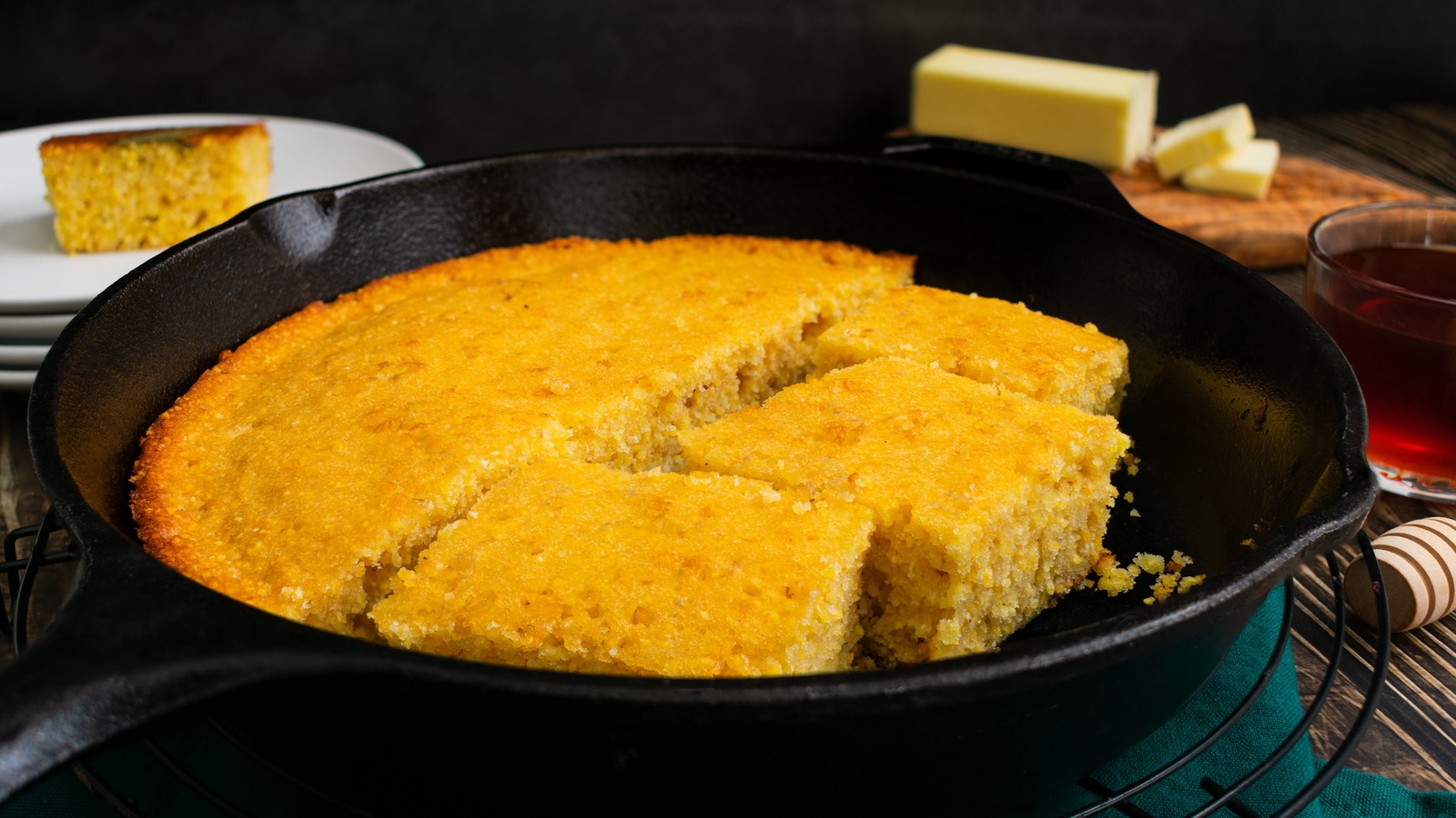 Sour Cream Is The Secret To Incredibly Moist Cornbread