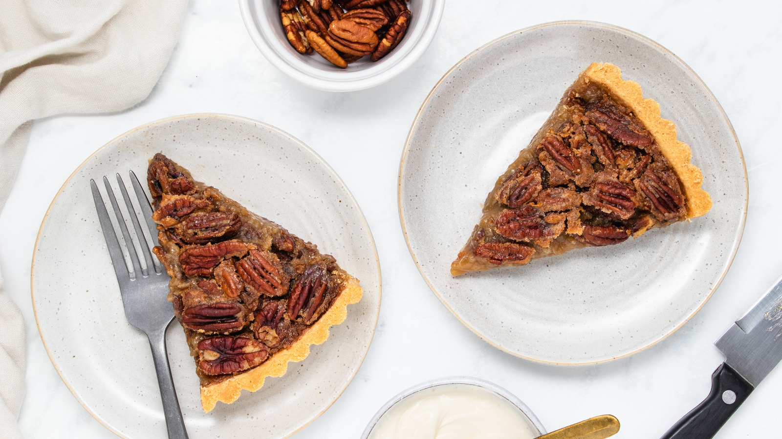 Sweet And Sticky Pecan Pie Recipe