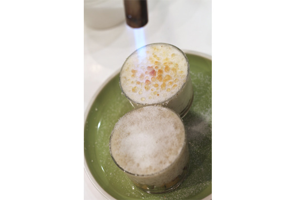 Tapioca Pudding Brulée With Melon, Pomegranate And Kiwi Slideshow