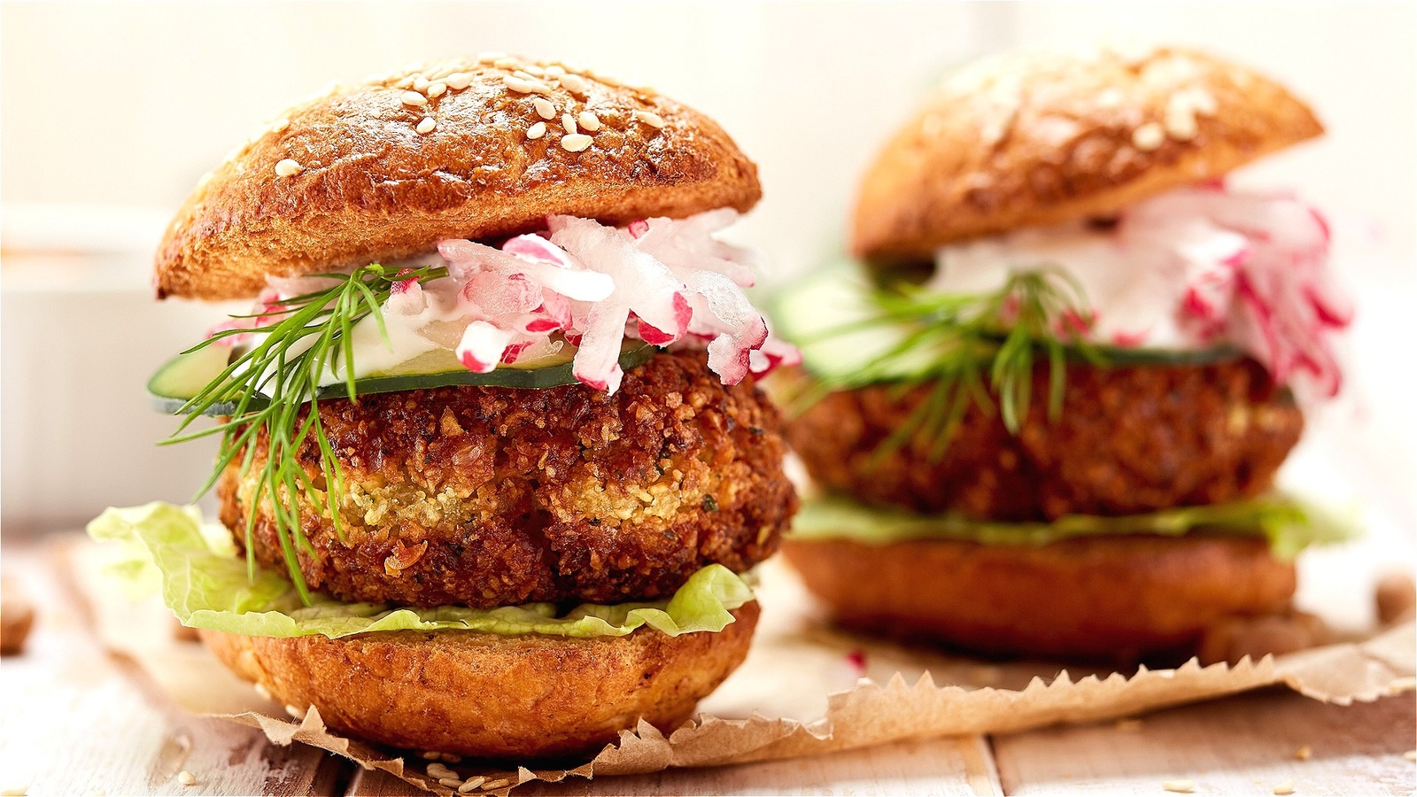 How To Turn Leftover Falafel Mix Into Burgers