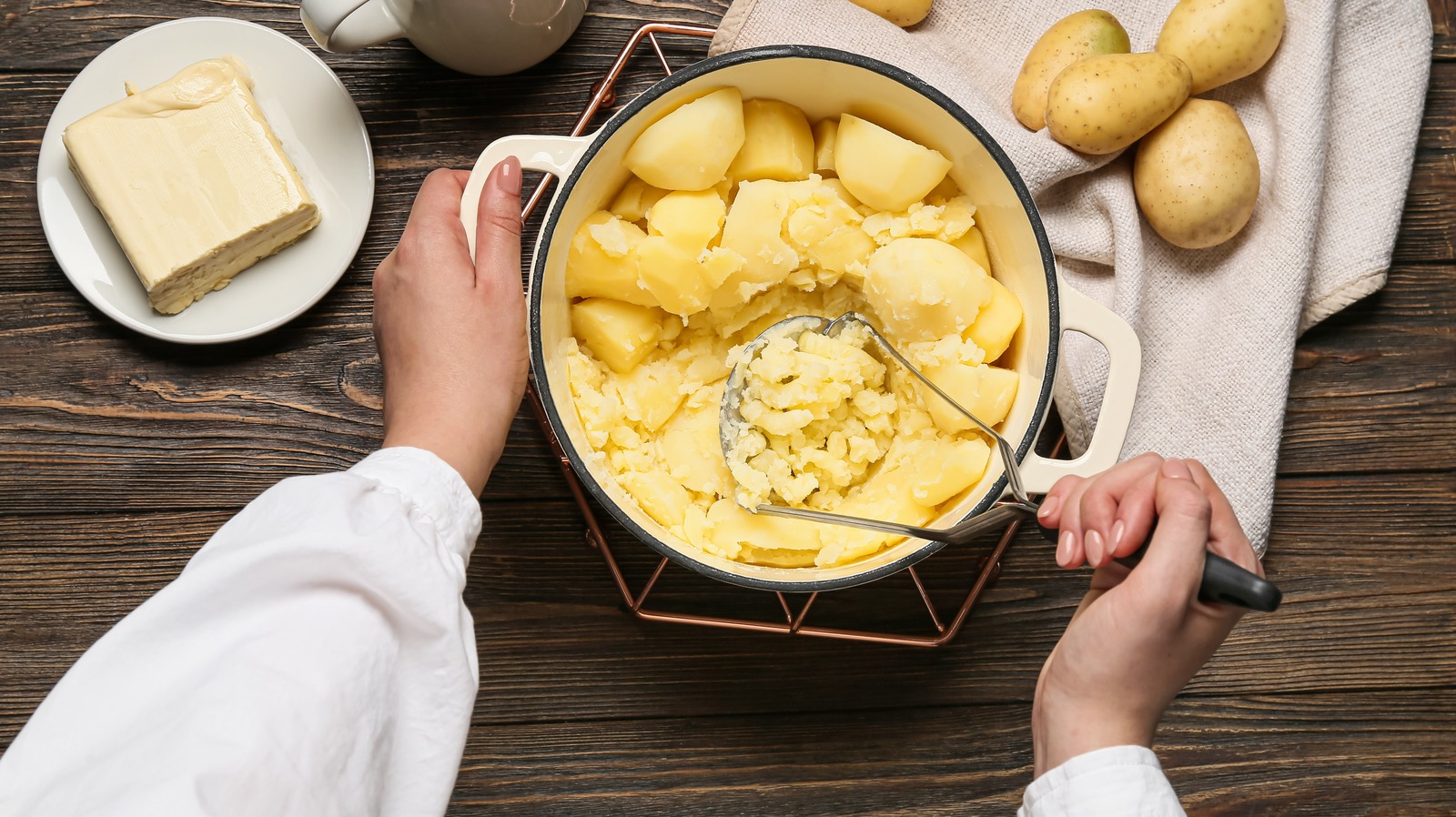 The Absolute Worst Potato Variety For Mashing