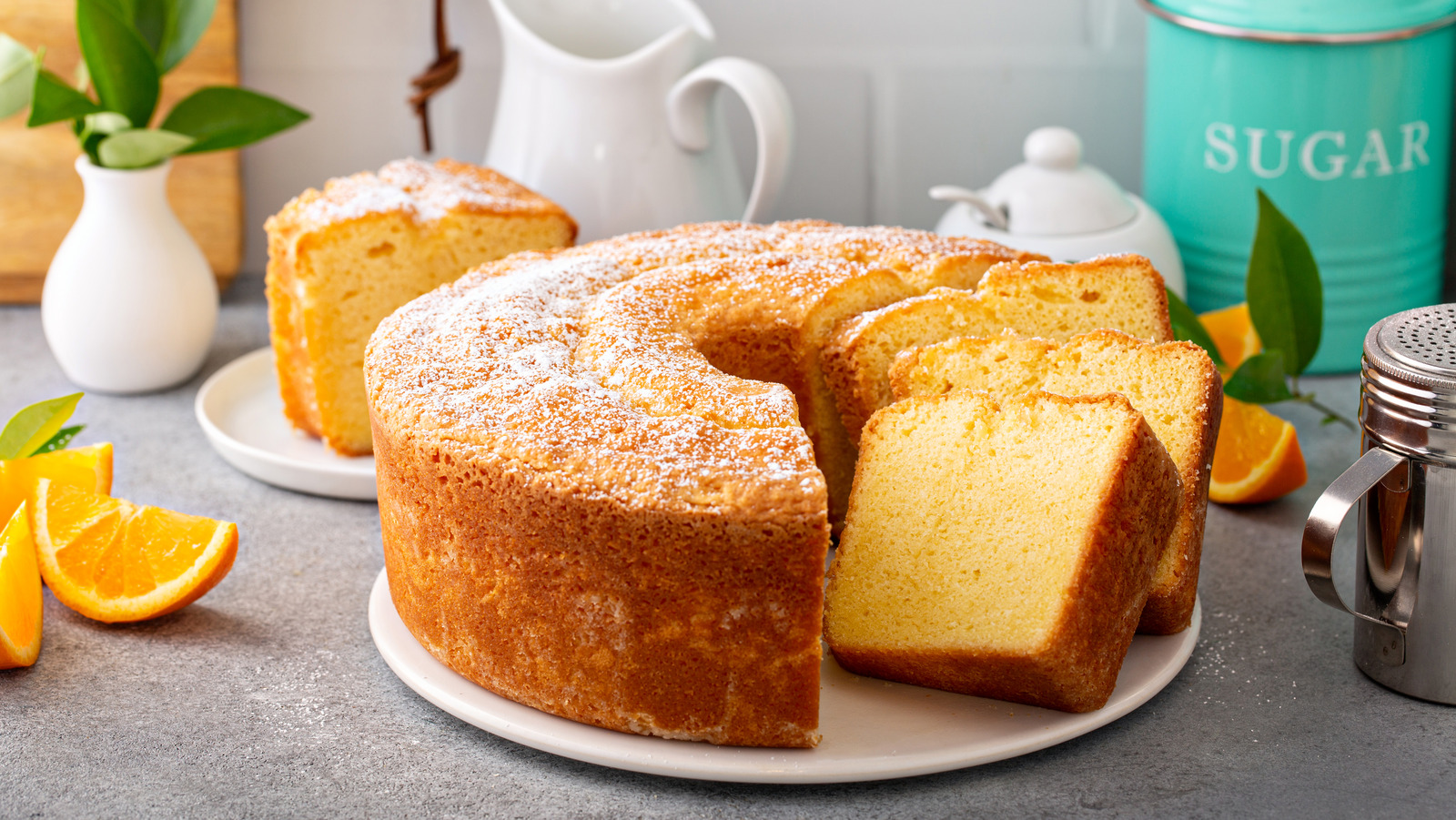 The Boozy Addition That Makes Kentucky Butter Cake True To Its Name
