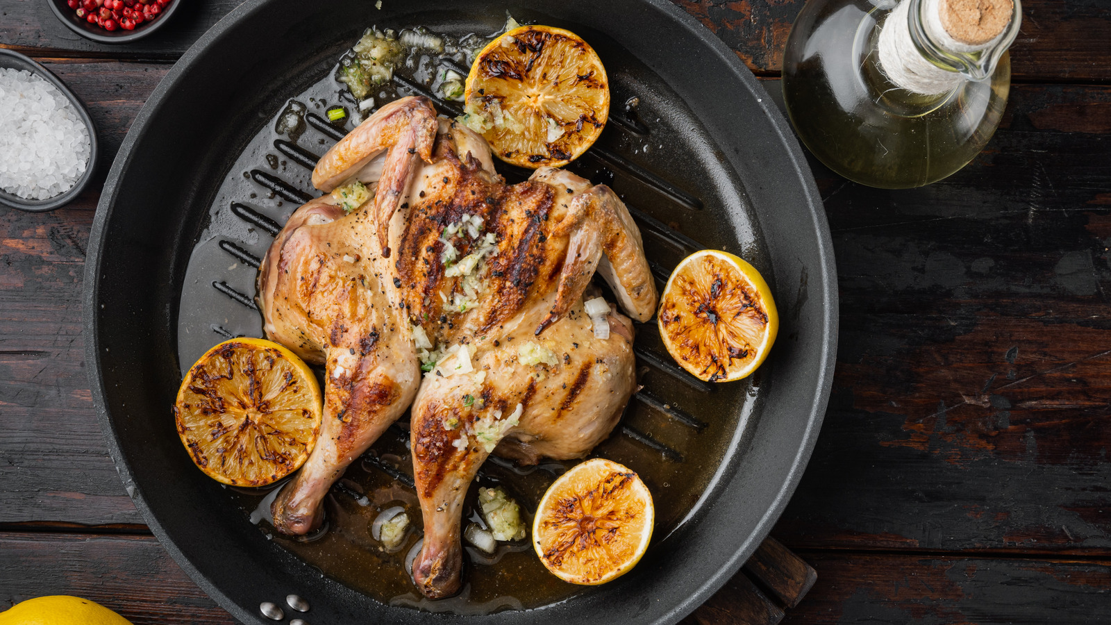 Grill A Whole Chicken Perfectly Using Your Trusty Cast Iron Skillet