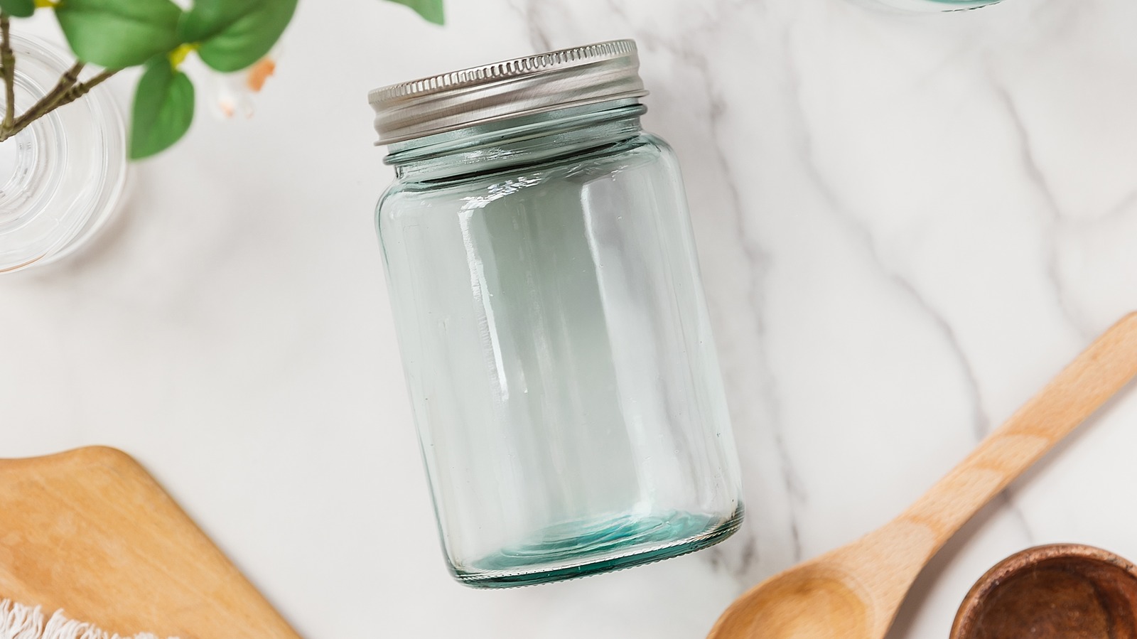 The Genius Hack That Turns A Mason Jar Into A Salt Pourer