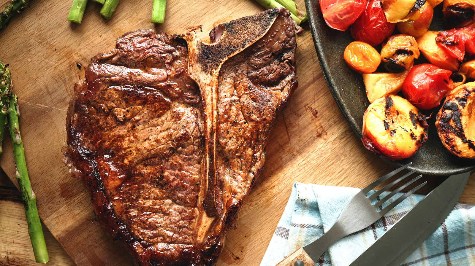 The Heat Tip You Need To Remember For Perfectly Grilled T-Bone Steak