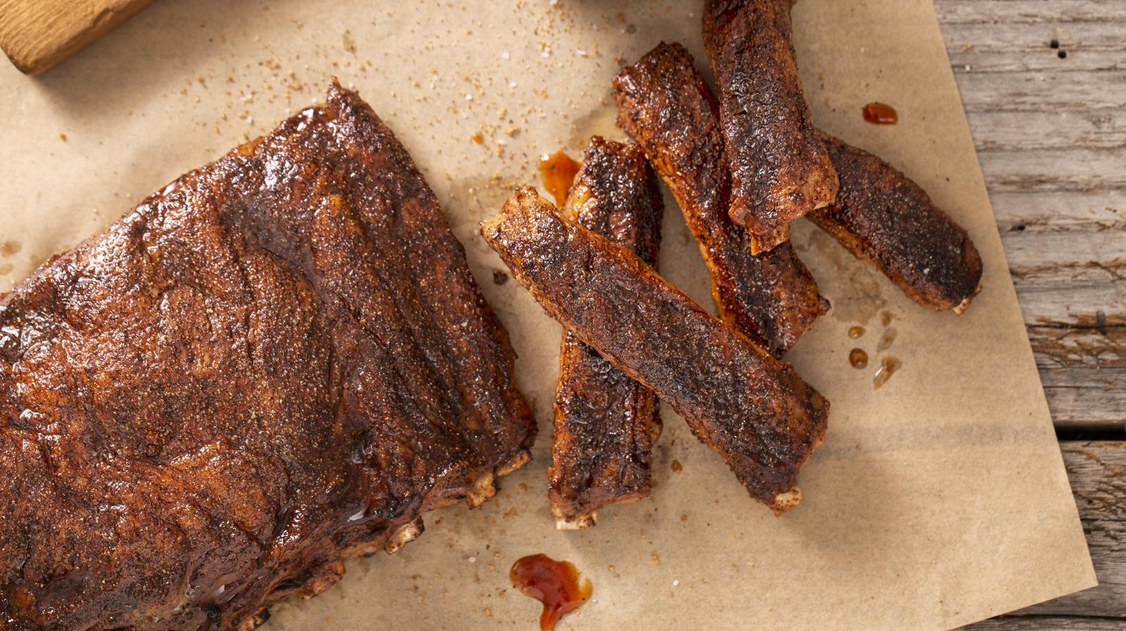 The Ingredient Tip For Cooking Smoky Ribs In The Oven