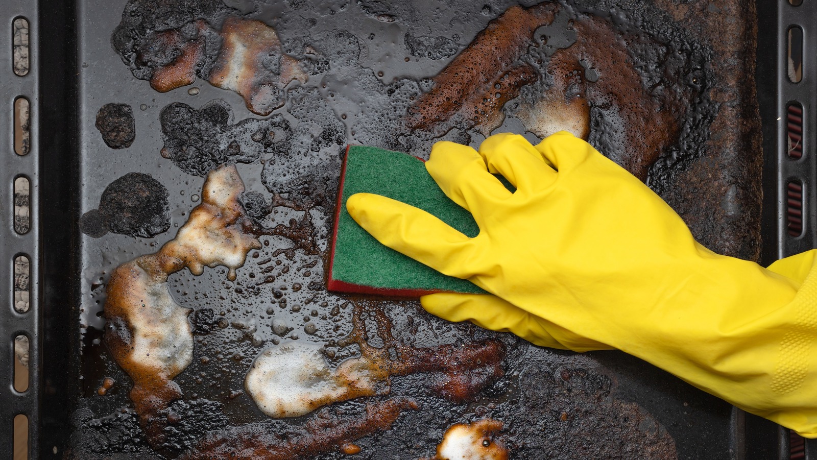 The Key To Cleaner Baking Sheets Might Be Hiding In Your Laundry Room