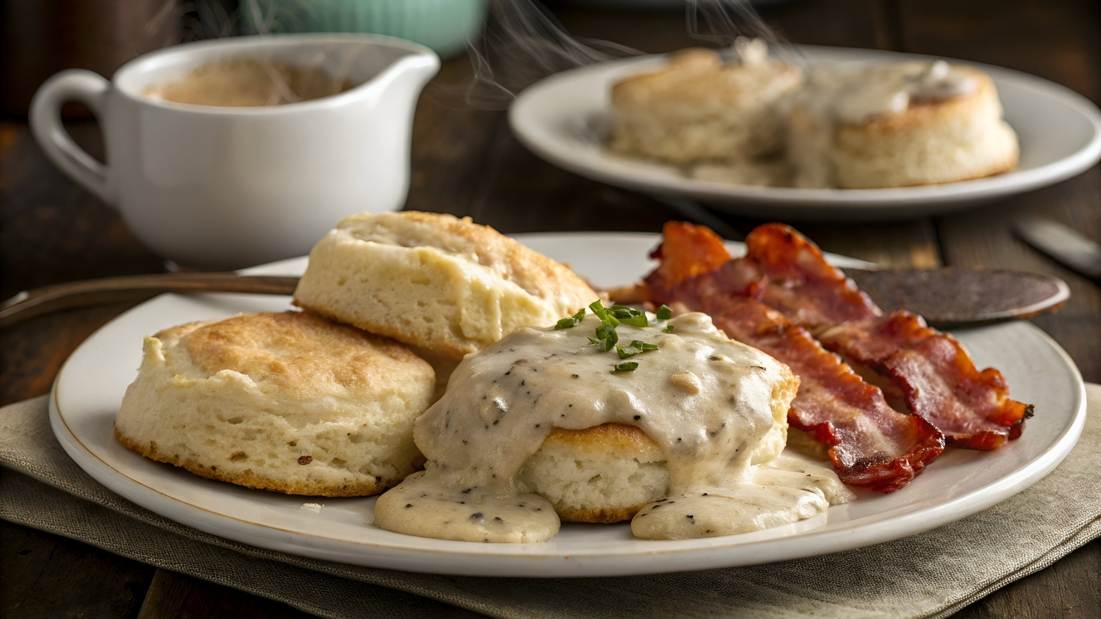 The Perfect Milk-To-Flour Ratio To Avoid Runny Sausage Gravy