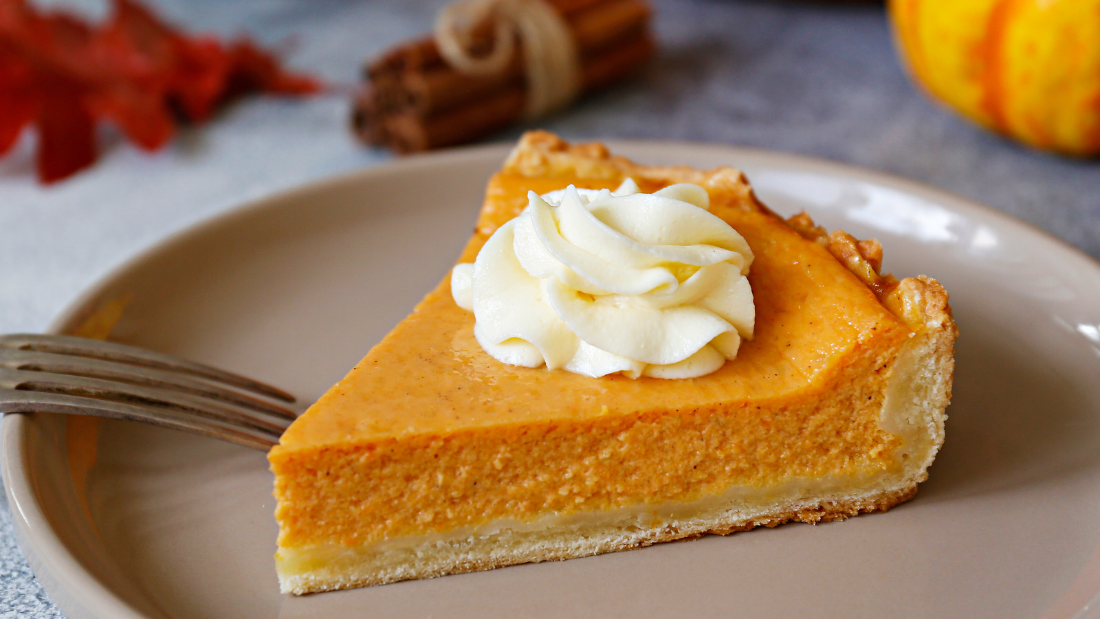 The Pumpkin Pie Hack That Saves You The Hassle Of Making Separate Crust