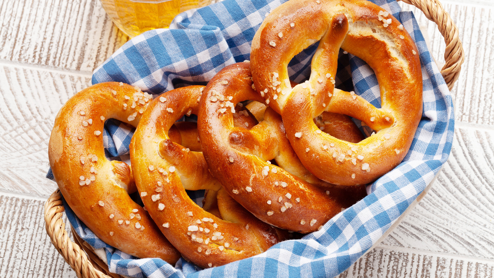 German Pretzels And Beer