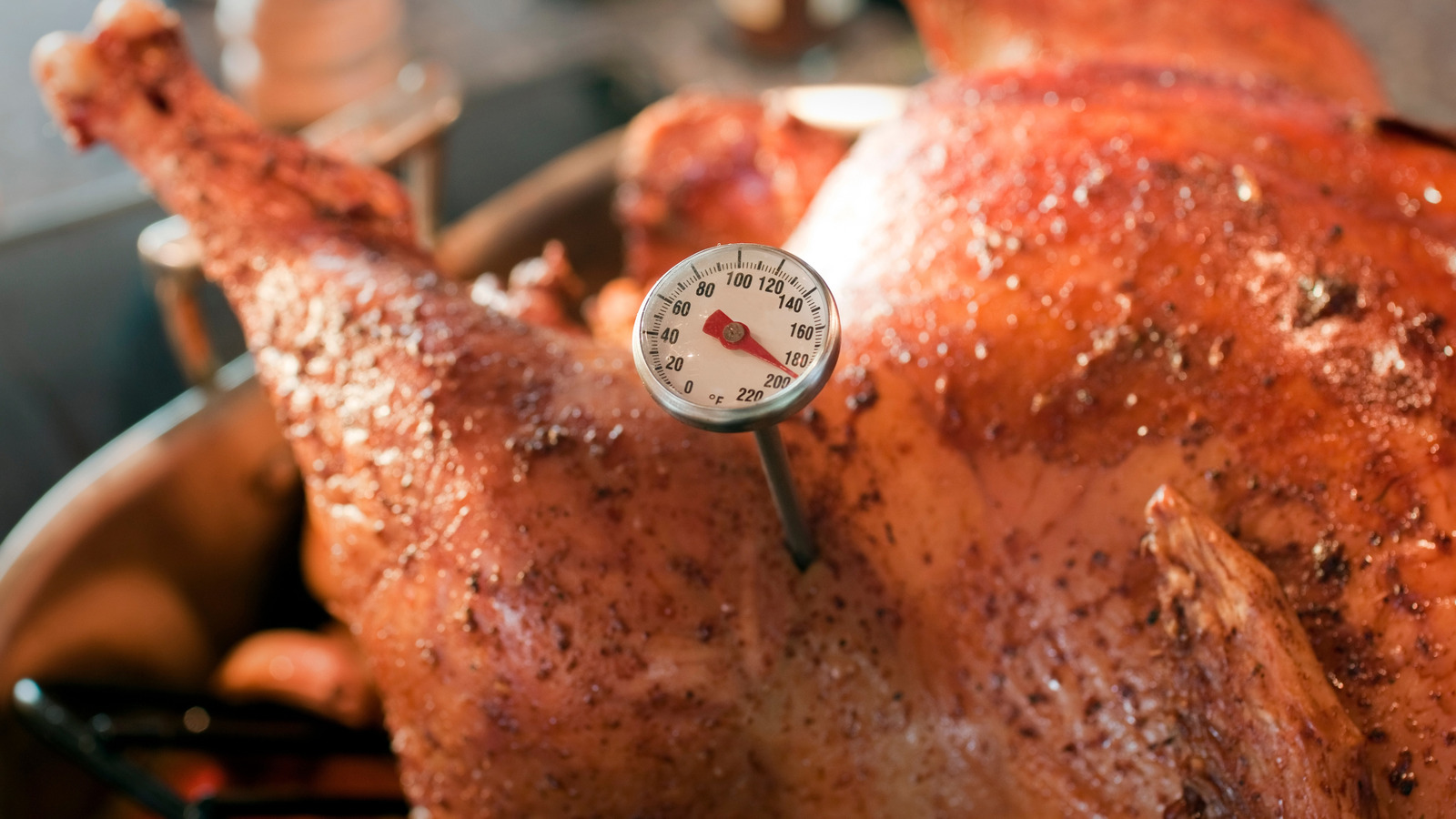 The Right Way To Use A Thermometer For Perfectly Cooked Thanksgiving Turkey